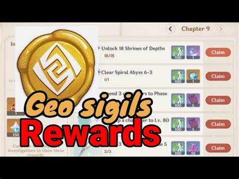 How To Obtain Geo Sigils In Genshin Impact Screen Ran Vrogue Co