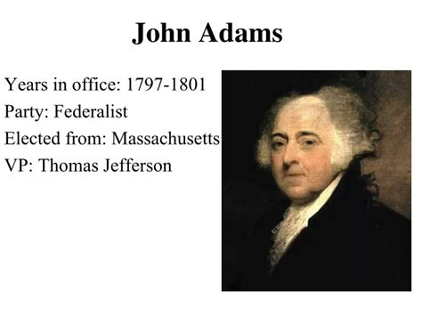 Ppt John Adams Powerpoint Presentation Free Download Id9717764
