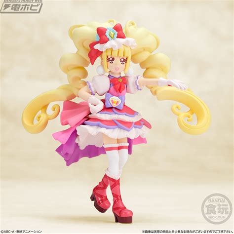 ハイクオリティな食玩フィギュア「キューティフィギュアシリーズ」の第3弾！『hugっと！プリキュア』の新戦士・キュアマシェリとキュアアムールが