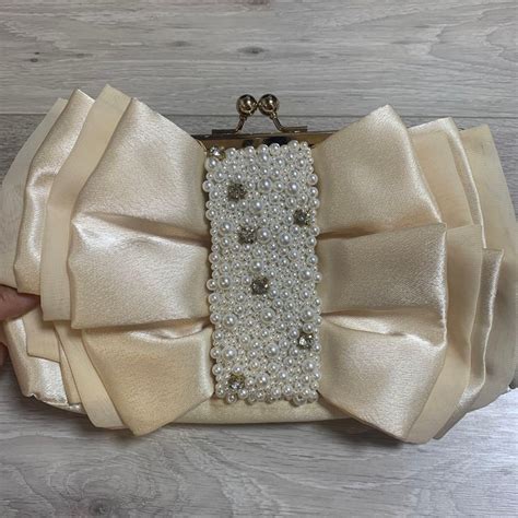 【中古】パーティーバッグ パール 結婚式 メルカリ