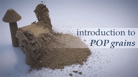 Introduction To POP Grains SideFX