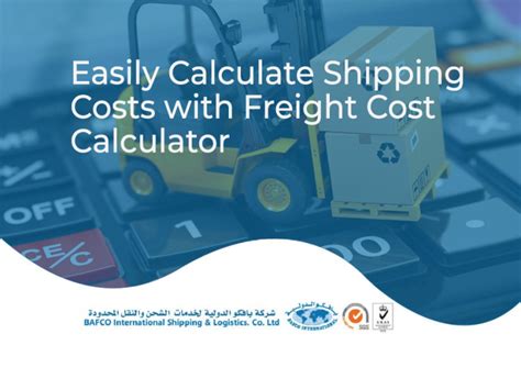 Easily Calculate Shipping Costs With Freight Cost Calculator