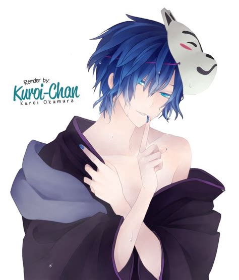 Kaito Render By Kuroiokumura On Deviantart Kaito Kaito Shion Anime