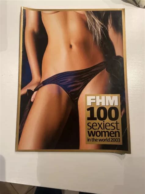 Fhm Magazine Supplement Sexiest Women In The World