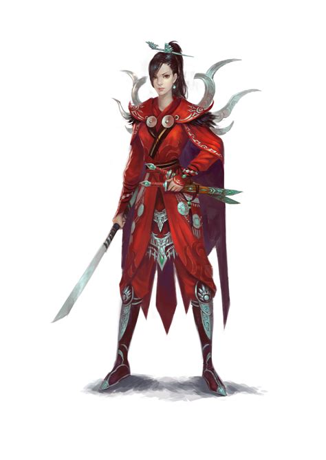 Anime Swordsman Poses ~ Character Male Concept Swordsman Anime