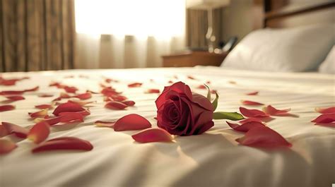 Romantic Candles In Bedroom Honeymoon