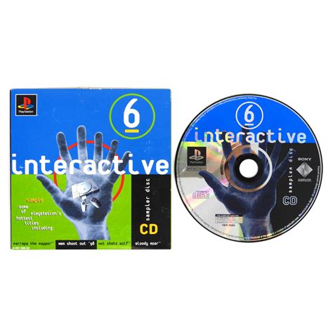 Interactive Cd Sampler Disk Volume 6 Playstation Ps1 Retro Mtl