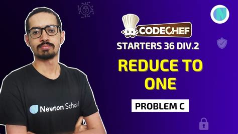 Reduce To 1 Codechef Starters 36 Div2 Problem C Youtube