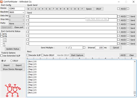 dht11 온습도 센서 데이터 전송 오실로스코프 검증