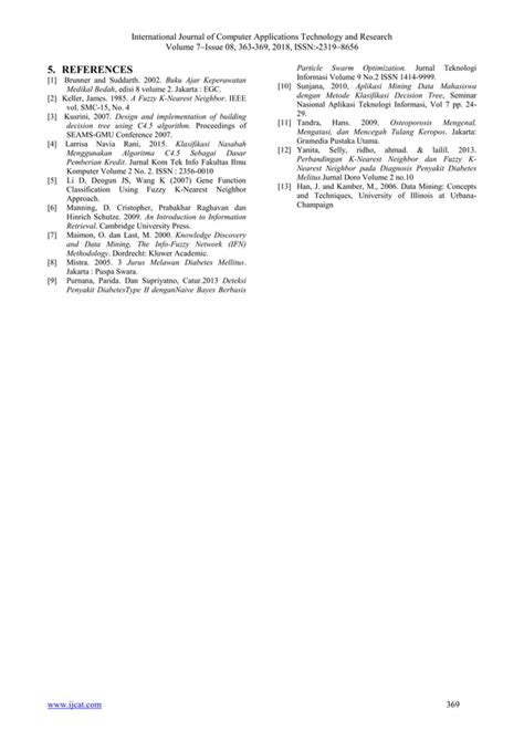 Analysis Of Comparison Of Fuzzy Knn C45 Algorithm And Naïve Bayes