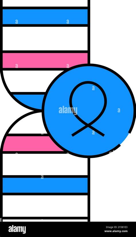 Dna Cancer Sign Icon Color Illustration Stock Vector Image And Art Alamy