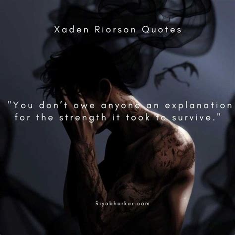 Xaden Riorson Quotes Fourth Wing Iron Flame Favorite Book Quotes