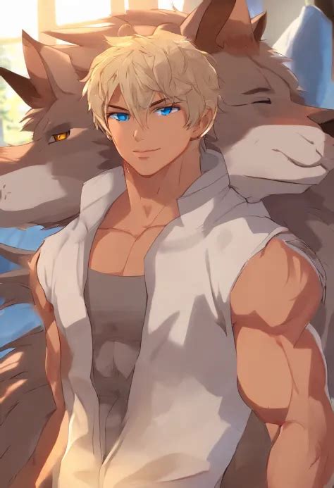 Anthro Arcanine SeaArt Al Free Al Art Generator
