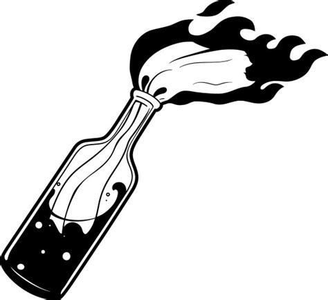 Groovy Bomb Character Explosive Weapon Royalty Free Vector