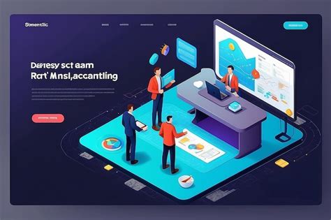 Isometric Expert Team For Data Analysis Business Statistic Management Consulting Marketing