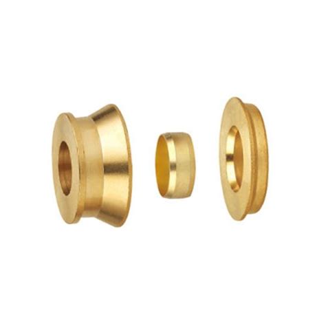Copper Pipe Brass Compression Fitting Reducing Sets In Three Piece
