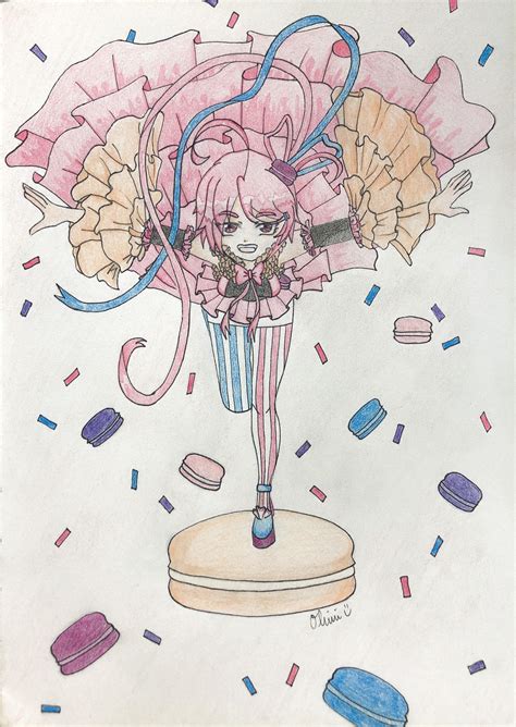 Macaron Fan Art Oc Rfoodfantasy