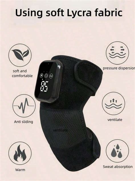 Wireless Knee Massager 3 In 1 Heated Knee Elbow And Shoulder Wrap