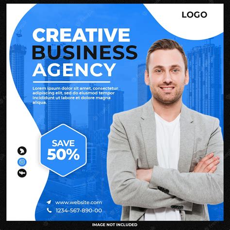 Premium Psd Digital Marketing Agency Social Media Template