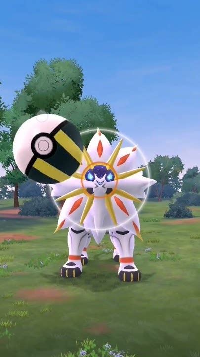 Catching Solgaleo In Pokemon Go Pokemongo Pokemon Shiny