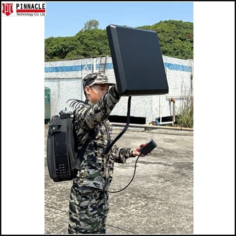 Backpack Manpack Anti Uavs Counter Drone Signal Jammer With Internal Battery For Blocking 433mhz