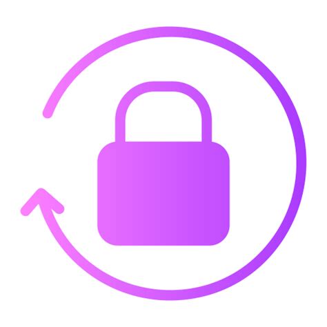 Password Generic Gradient Fill Icon