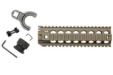 Bcm® Qrf 8 Quad Rail Free Float Handguard Flat Dark Earth Bravo
