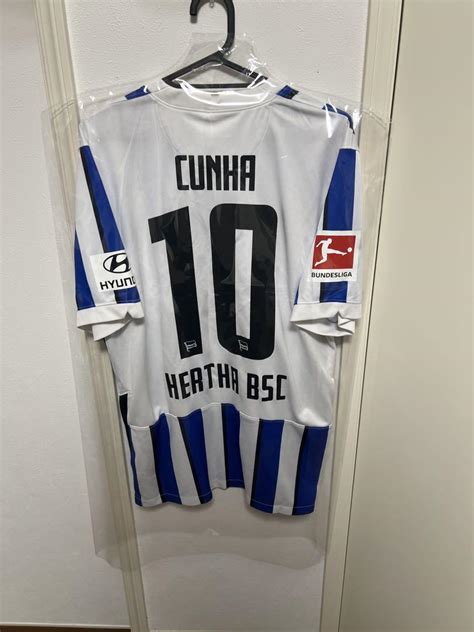 ヘルタベルリン マテウスクーニャ ユニフォーム Hertha Berlin メルカリ