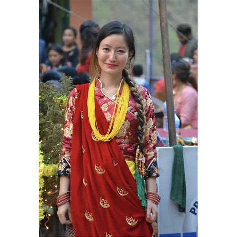 Pin By Mansi Tamang On Nepali Traditional Gurung Dress One Piece Dress Design Traditional