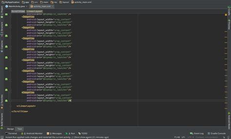 ScrollView Android Developer