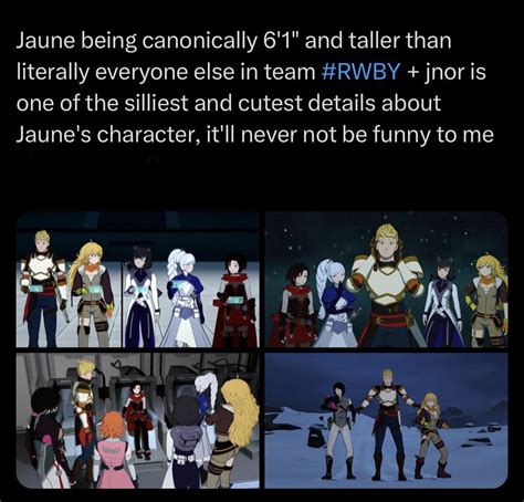 Jaune Arc Quotes Knightshade Fluff Jaune Hey Blake Blake Yeah