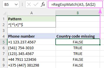 Excel Regex Match Strings Using Regular Expressions
