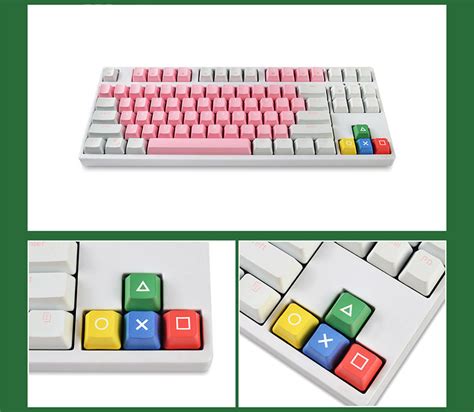 Dye Sublimation 4 Keys Arrow Keys Direction Key Color Yellow Black Red