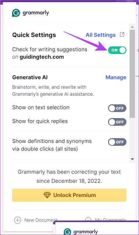 Ways To Fix Grammarly Extension Not Working On Chrome Guiding Tech