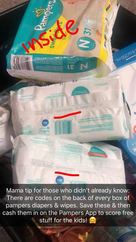 Pampers Diaper Code At Caitlin Mahoney Blog