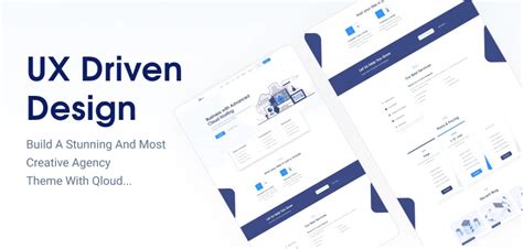 WHMCS Cloud Computing Apps And Server WordPress Theme Qloud