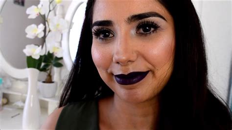 Dark Lips Makeup Tutorial Youtube