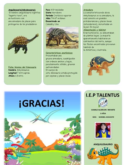 Anquilosaurio Pdf
