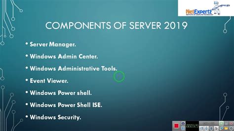 Server In Built Tools To Manage Server 2019 Session 03 Windows