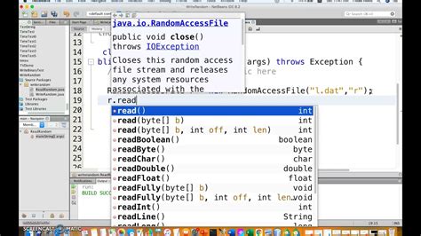 جافا متقدمة ٥ Randomaccessfile Youtube