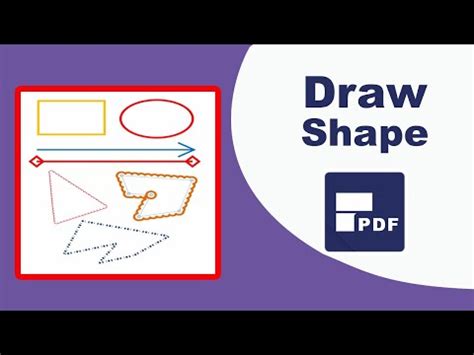 How To Draw Shape In PDF Using Pdfelement The Graphic Home
