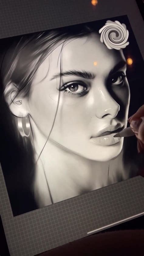 Digital Art Drawing In Procreate By Ylanast Ipad Art Drawing