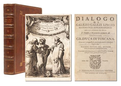 Dialogo Sopre I Due Massimi Sistemi Del Mondo Tolemaico E