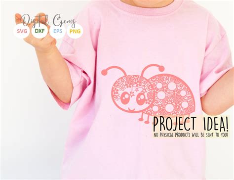 Ladybird Ladybug Paper Cut Svg Dxf Eps Files And Pdf Etsy