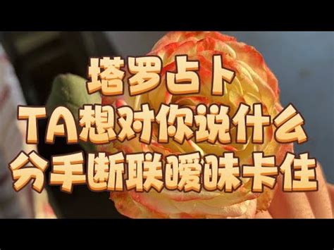Bright塔罗占卜如果可以的话Ta想对你说什么分手断联暧昧卡住 YouTube