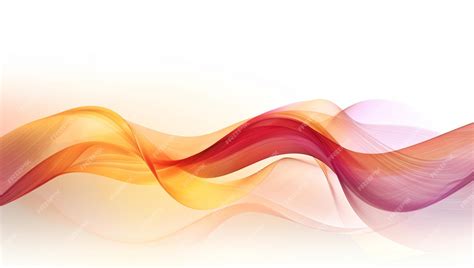 Premium Ai Image An Abstract Wave With A Colorful Background