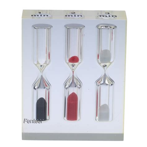 [fenteer] นาฬิกาทรายอะคริลิค จับเวลา 1 2 3 นาที Shopee Thailand