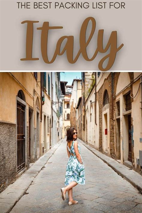 What To Wear In Italy The Perfect Italy Packing List Italy Packing