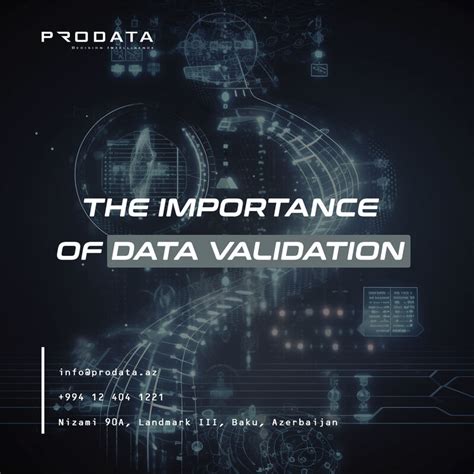 Prodata On Linkedin Datavalidation Dataanalysis
