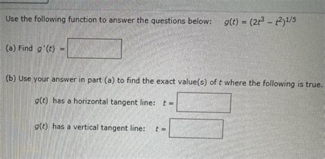 Solved Use The Following Function To Answer The Questions Chegg